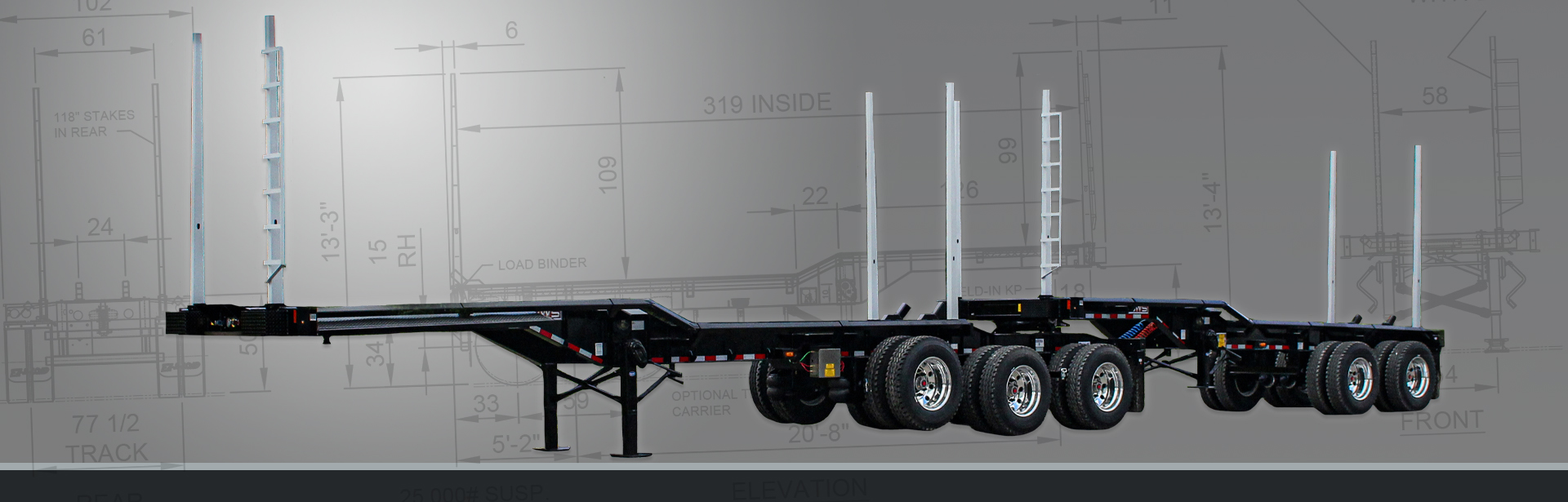 Eastern Logger NL B-Train | BWS Manufacturing