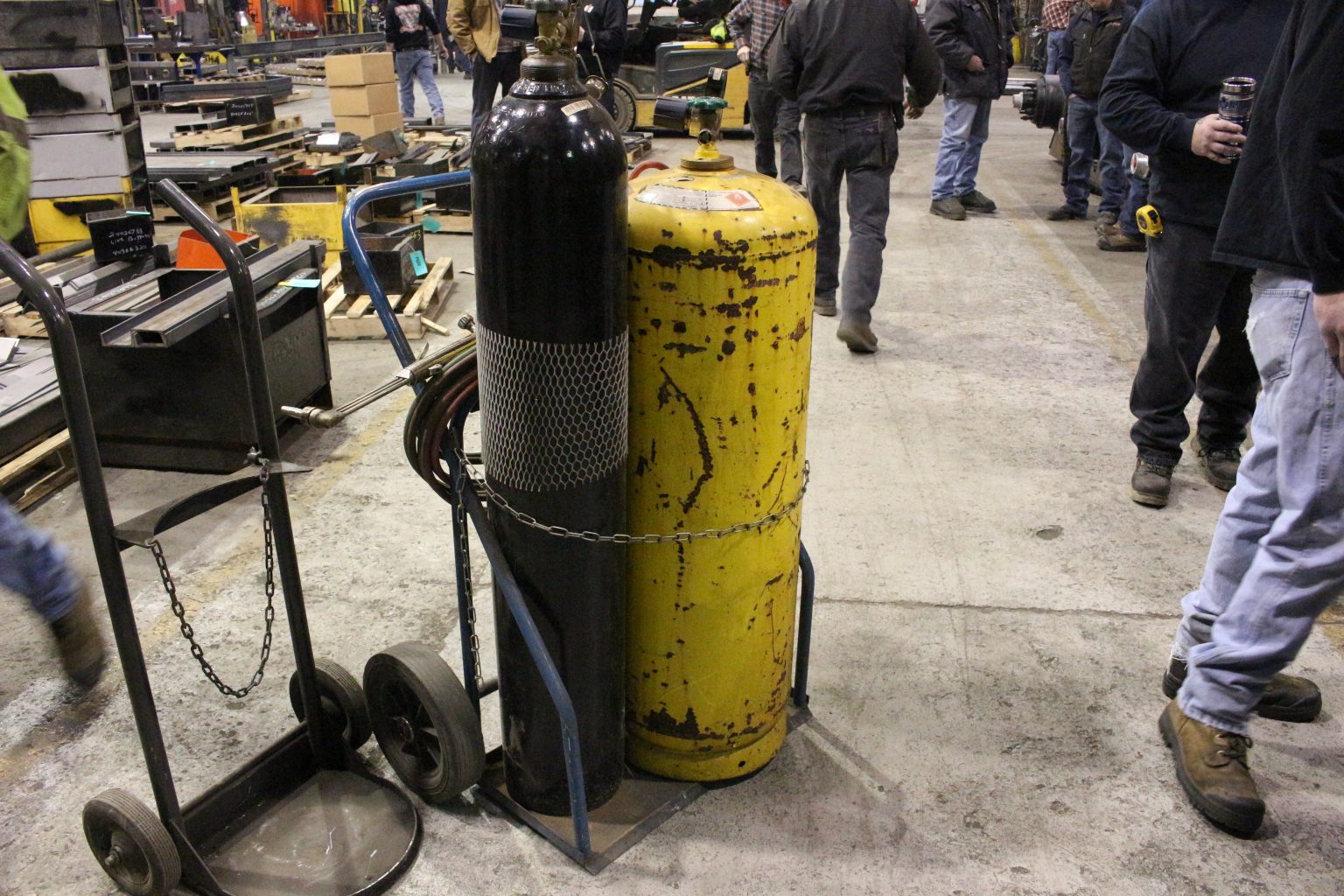 Transporting Gas Cylinders - BWS Manufacturing